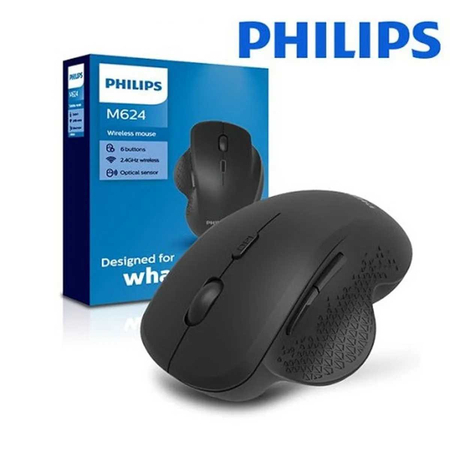 ДОСТАВКА БЕСПЛАТНО! Беспроводная мышь Philips 2.4ГГц + Bluetooth