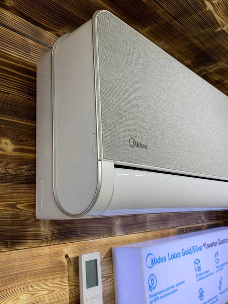 Konditsioner Midea Lotus 12 Inverter + Low voltage [145-265V]+ kafolat
