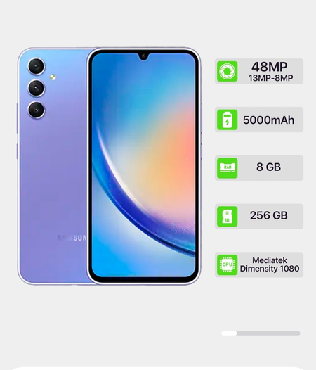 Самсунг А34 5g, 8/256
