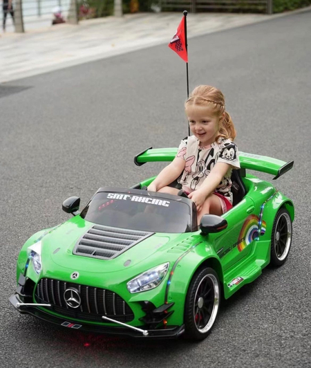 Детский электромобиль Mercedes-benz GTR до 10 лет | Новое в упаковке!