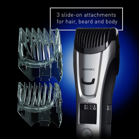 Panasonic Multigroom Beard Trimmer, 39 Quick-Adjust,Dial Trim [USA]