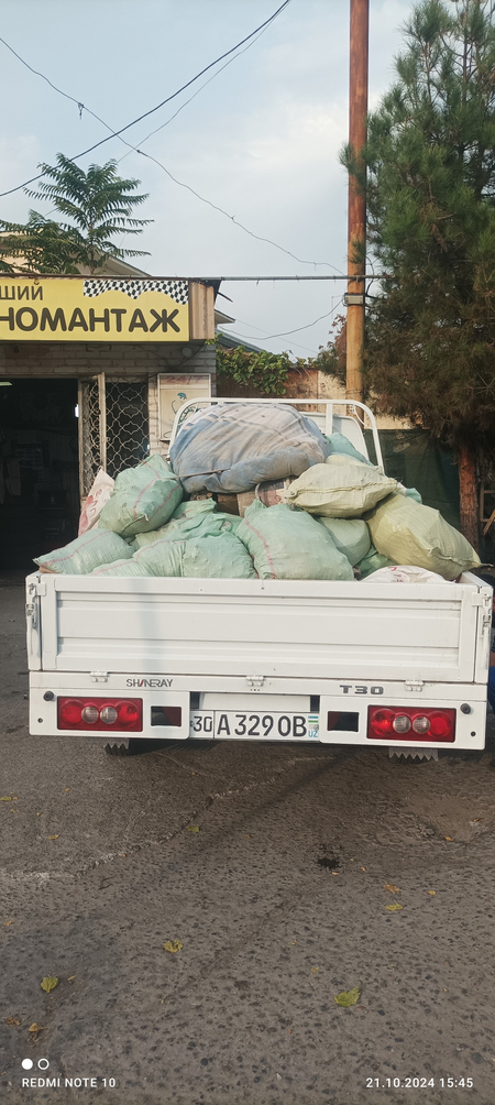 Вывоз мусор,мусор олиб чикиш хизмати