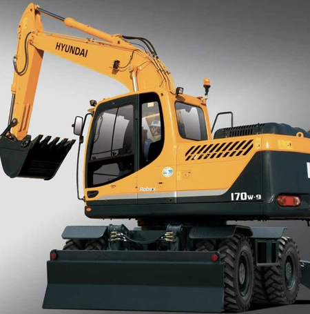 Kolosni exkovator Hyundai R170W-9