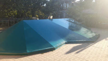 Banner tent bassin yopamiz
