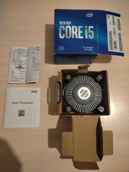 intel core i5 10400f