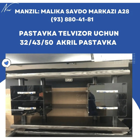Pastavka telvizr uchun