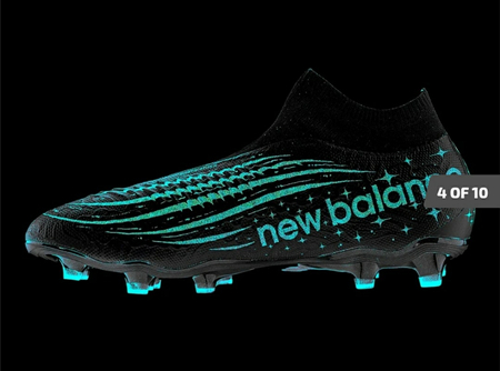 Бутсы профессиональные футбольные New Balance Tekela V3 Pro Blackout