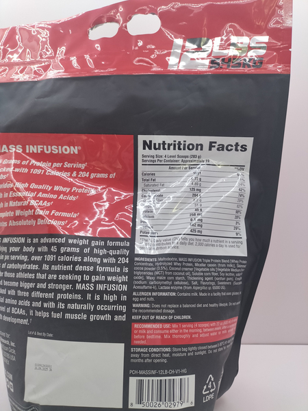 Nutrex Mass Infusen 5.4kg