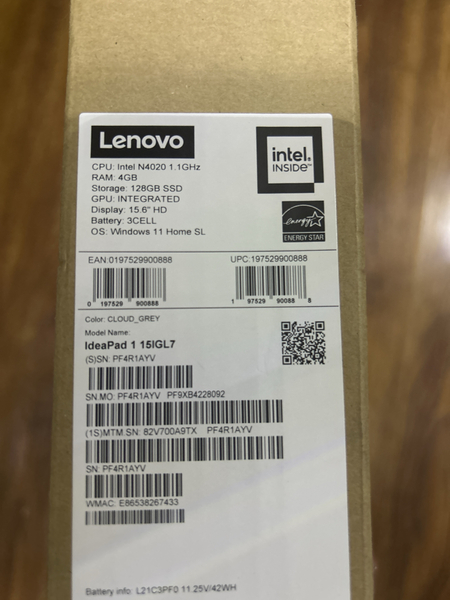 Ноутбук lenovo