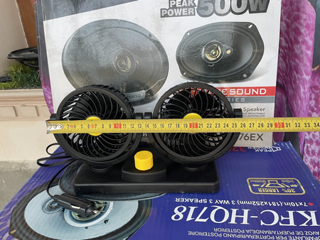 Автомобильный вентилятор 2 boshli 12-v Universal Pioneer