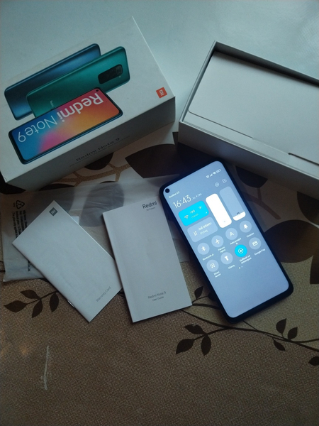 Redmi not 9 glabal xotirasi 64 GB