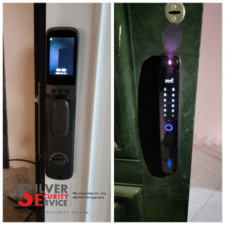 Интеллектуальный замок с распознаванием лиц Smart door lock
