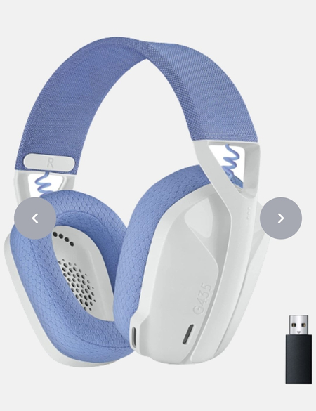 Беспроводные наушники Logitech G435