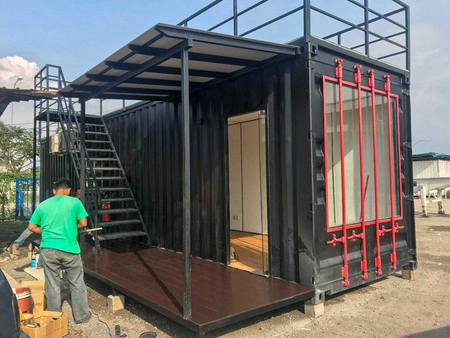Контейнер бутка кофейня, котенер магазинчик, kontener dokon, kontiner