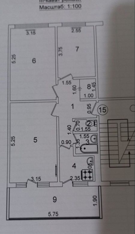 Срочно Продаётся Юнусобод 5-кв 3/3/5 Ипотека можна прописка 0