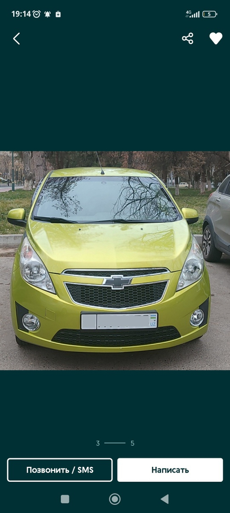 Продам Спарк 2012 года