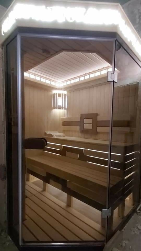 Облицовка и обшивка хаммом,саун,бань.