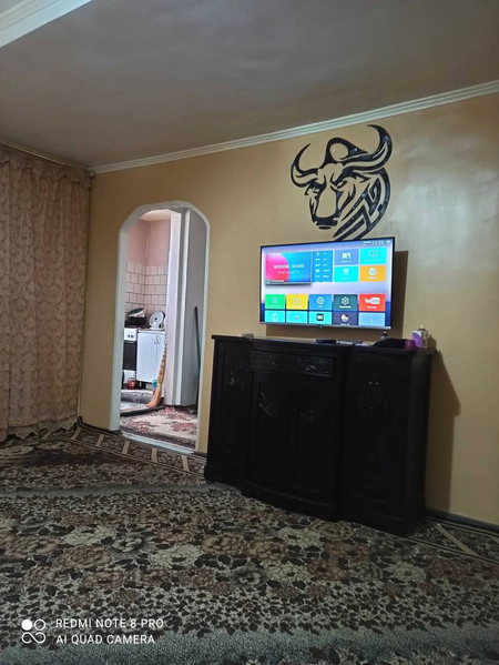 Мукимий  2в3/2/4 Кирпич Балкон1,5х6м² Общ пл56м² +Мебель+Техники