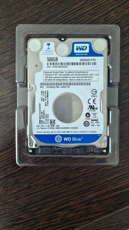 Western Digital 500 ГБ Внутренний жесткий диск