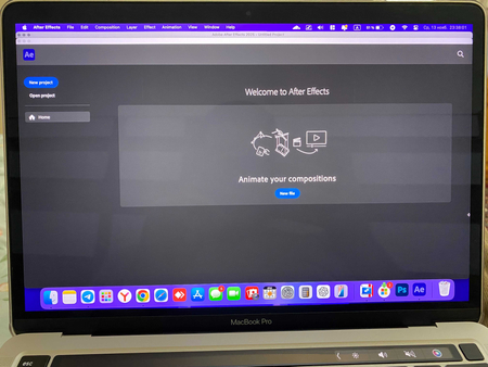 Установка Adobe After Effects на Mac