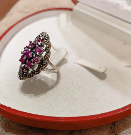 Серебряное кольцо