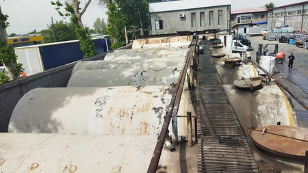 Ёмкость сотилади 35 тоннадан 55 тоннагача