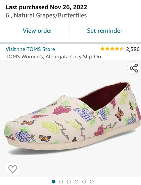 Слип оны Томс Toms женская обувь