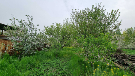 Участок 9 соток+дом