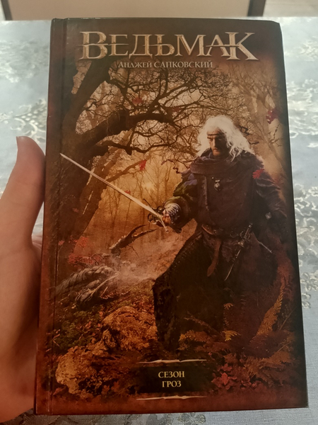 Книга Ведьмак сезон гроз