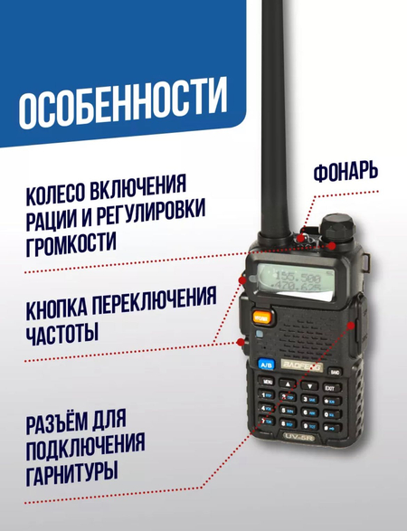 Baofeng uv 5r перечисление есть