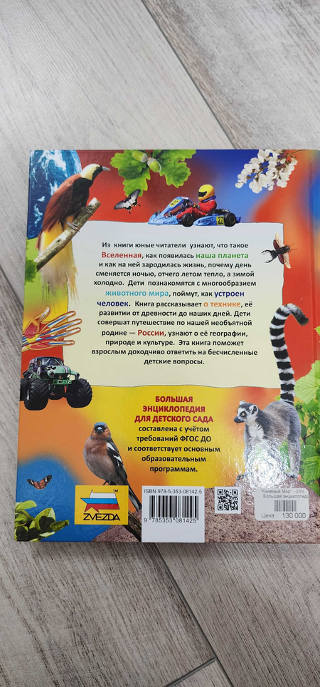 Книга Большая энциклопедия для детского сада
