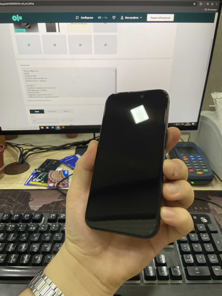 Iphone 15 pro  black titanium 128Gb