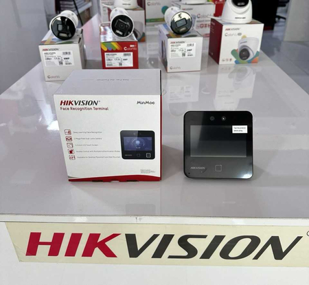 FACE ID терминал распознавания лиц HIKVISION!