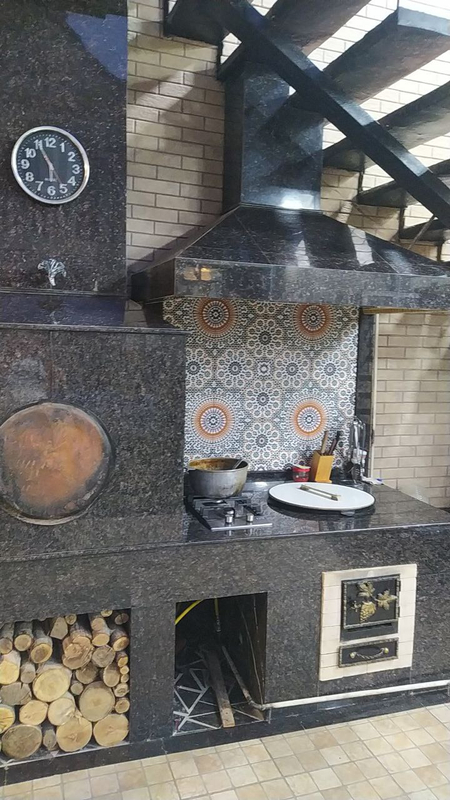Летняя кухня кладка камина чугунных печей