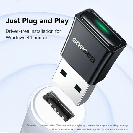 Baseus Bluetoth 5.3 Ba07 Блютуз адаптер
