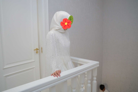 Hijoblilar uchun Kelin Ko\\\'ylak S-M-L standart razmer