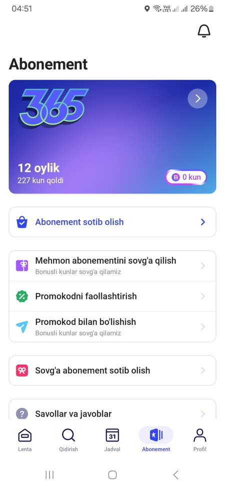 Oyini 400mingdan 2mln 800ming