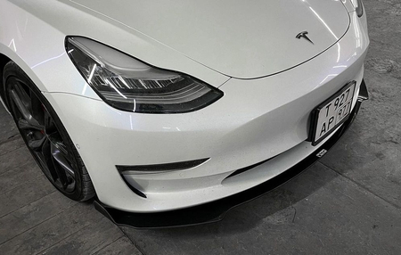 Tesla передний Сплиттер! Губа! СПОЙЛЕР!