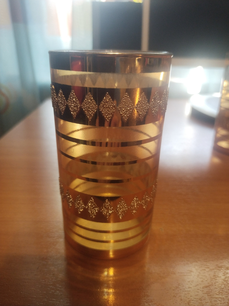 Стаканы под золото