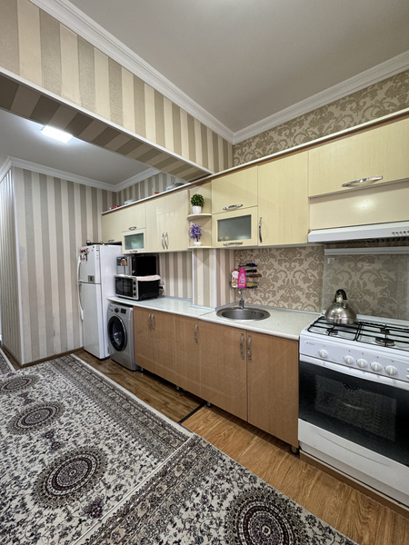 Ц-26 Гулобод 4/1/4 Евроремонт бал: 2х6 84 кв.м ор: 1-гор болница Чорсу