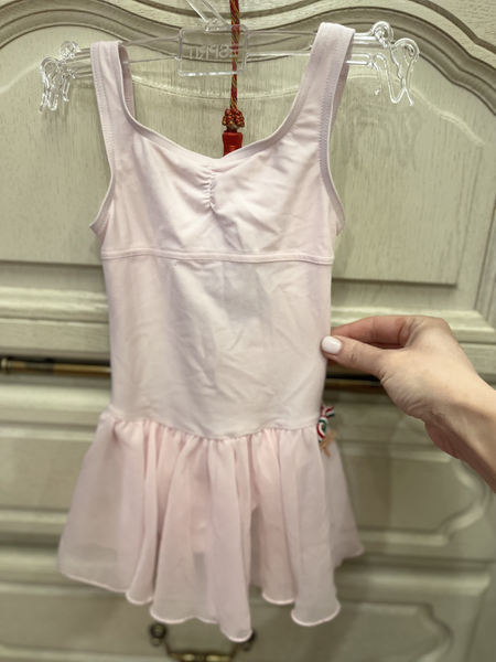 Купальник с гетрами для балета на 4-6 лет