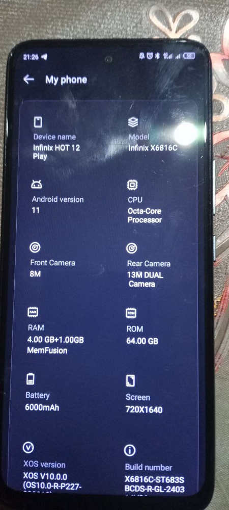 Infinix hot 12 play