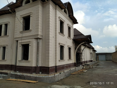Granit Travetin Mramor Korka Fasat Sokl ishlarini qilamiz