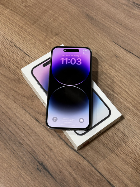 Iphone 14 pro 128gb sim+esim deep purple
