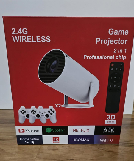 Игровая приставка F300 на базе проектора HY300