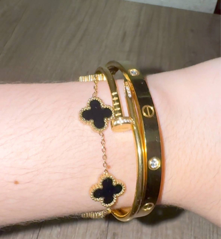Браслет комплект браслет клевер купить браслет браслеты Cartier