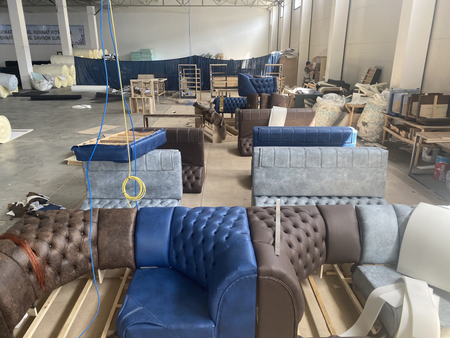 Мягкая угалок sofa chess