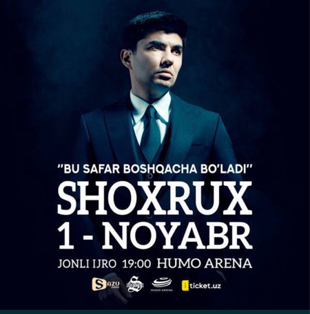 Shoxrux ga bilet fan zonaga