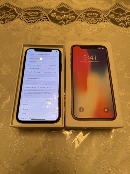 iPhone X 256 идеал