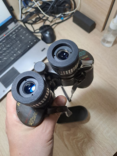 Zoom Бинокль focal 7 - 15  х 35 Япония
